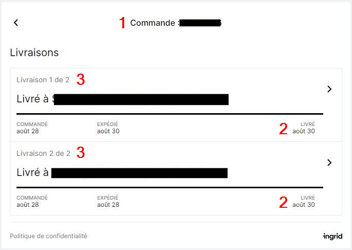 Comment retrouver ou suivre ma commande ? – FR